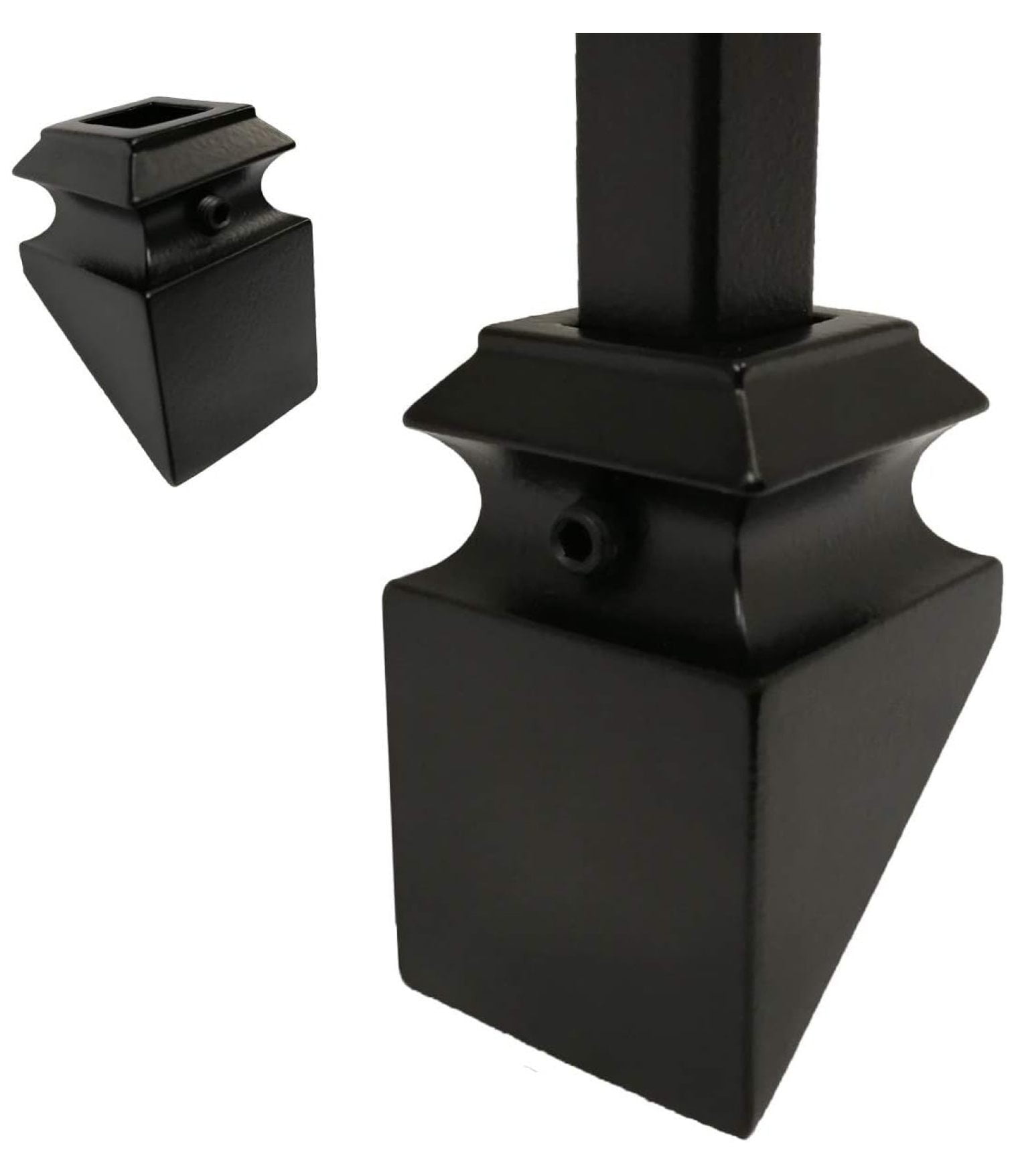 Shoes for 1/2" Iron Balusters (25-Pack) for 1/2" Square Iron Balusters ...