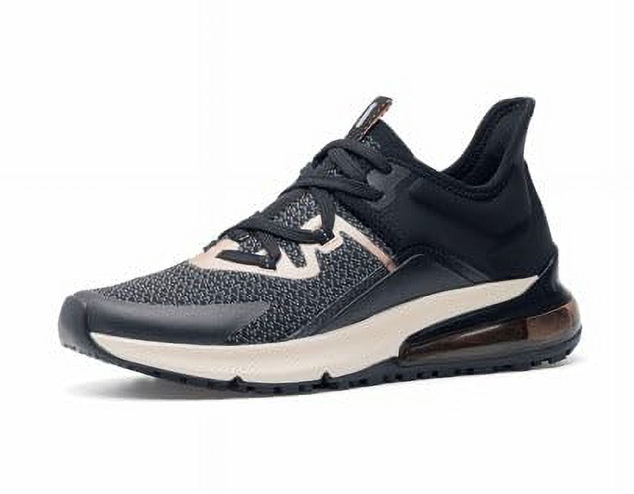 Shoes for Crews Gia, Women's Slip Resistant Work Shoes, Black Rose gold ...
