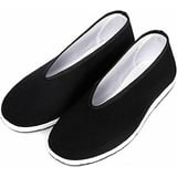 Shoes8teen Men's Martial Art Kung Fu Tai Chi Rubber/Cotton Sole Canvas Shoes - Walmart.com