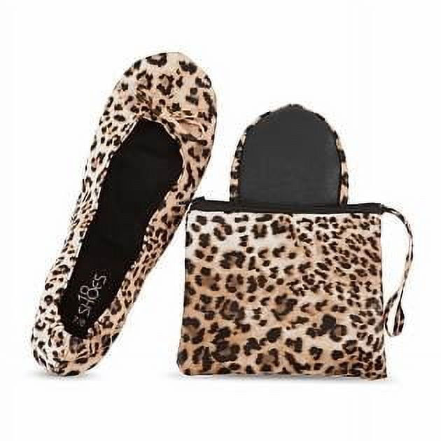 Shoes8teen Women's Foldable Portable Travel Ballet Flat Shoes w ...