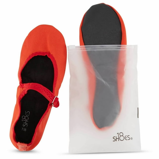 Shoes8teen Womens Cotton China Doll Mary Jane Shoes Ballerina Ballet ...