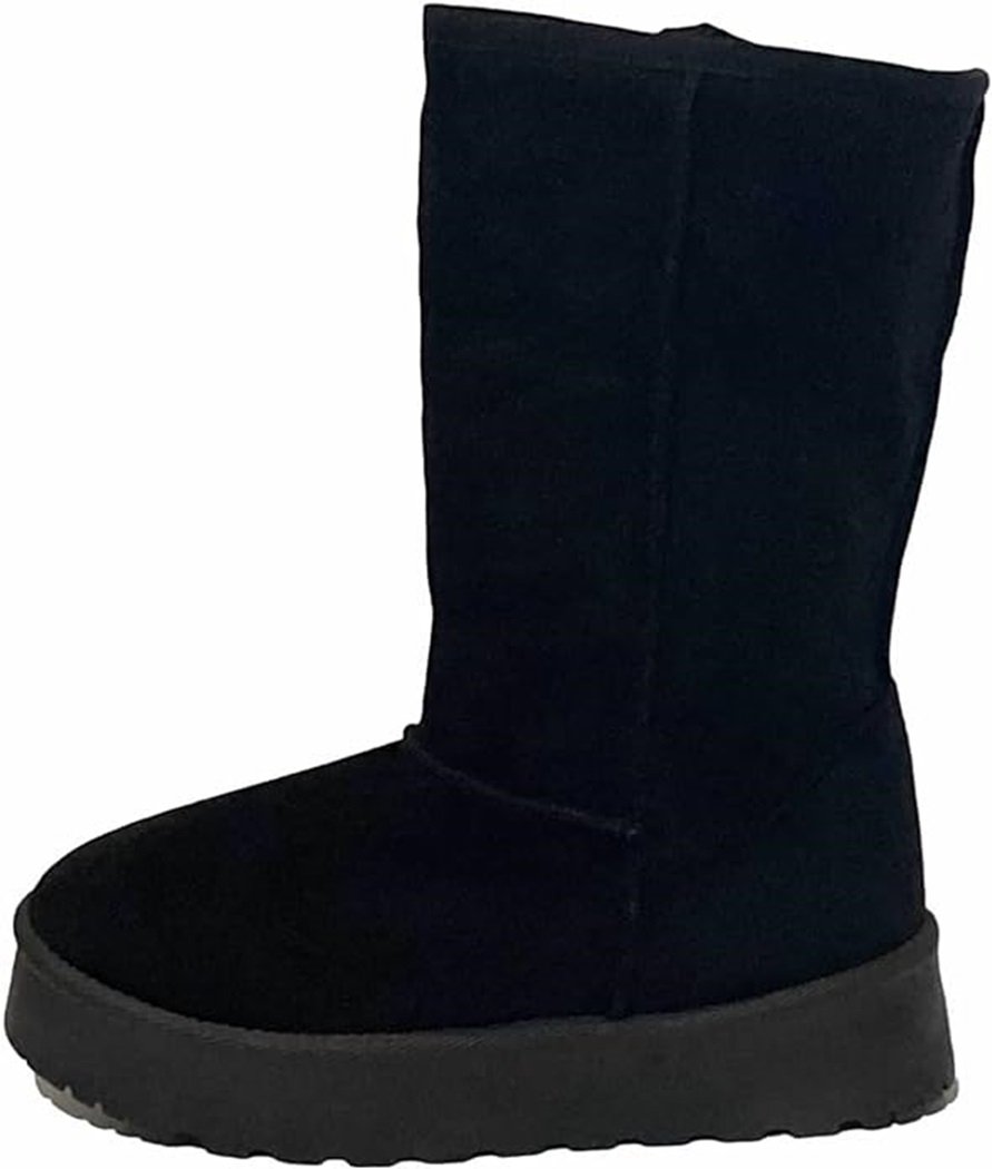 Shoes8teen Womens Platform Boot For Women Fleece Lined - Walmart.com
