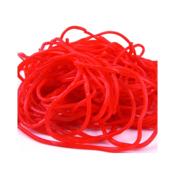 Shoestring Red Licorice Strawberry Laces, Large 2 Pound Bag of Candy ...