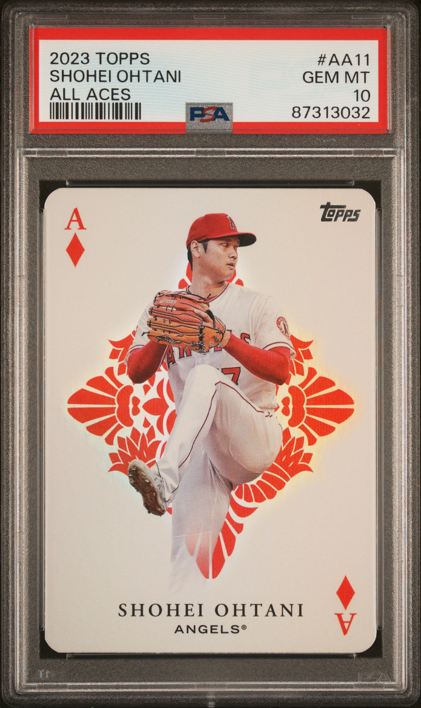 Shohei Ohtani 2023 Topps All Aces Baseball Card #AA11 Graded PSA 10 - Walmart.com