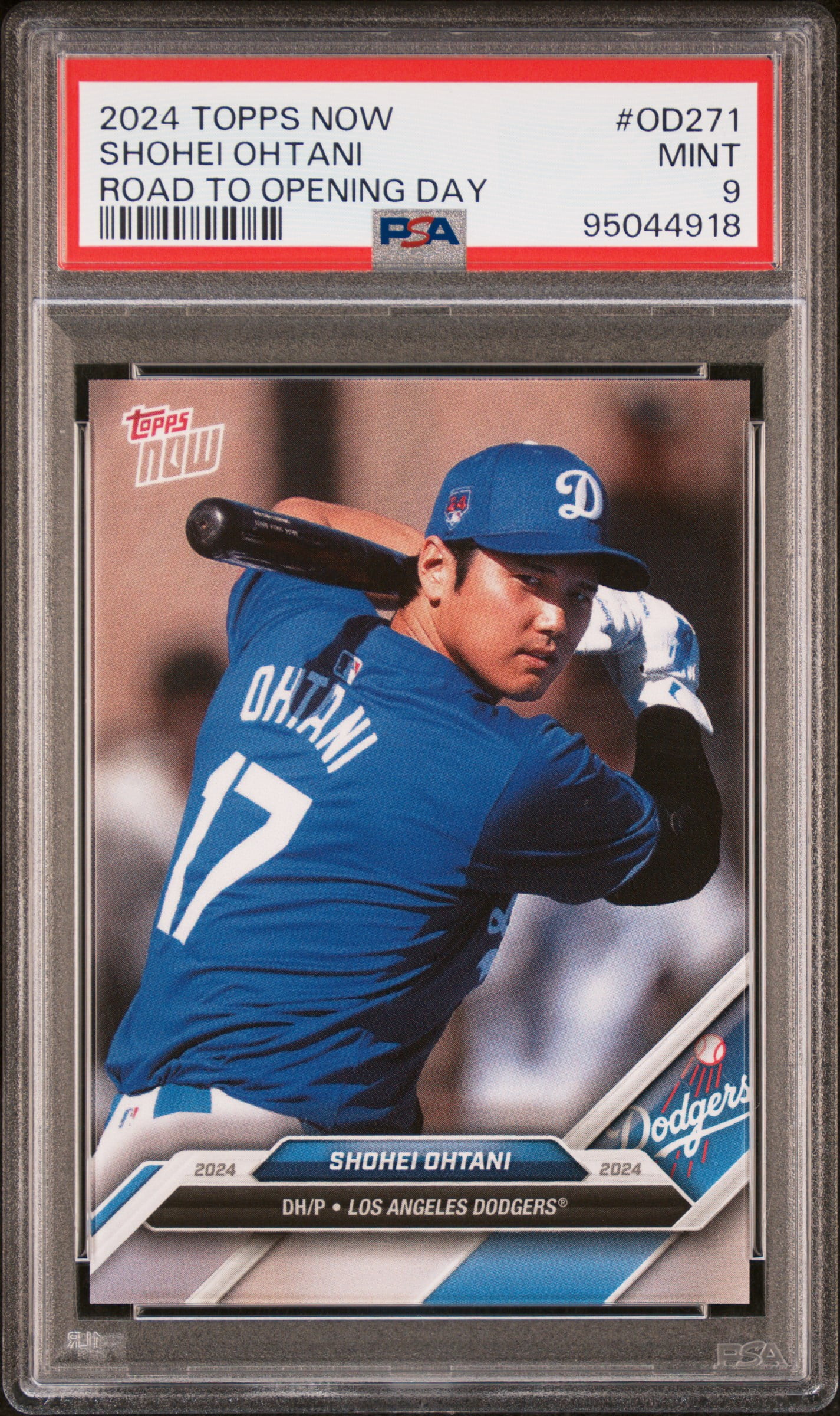 Shohei Ohtani Dodgers 2024 Topps Now Road to Opening Day Card #OD-271 ...