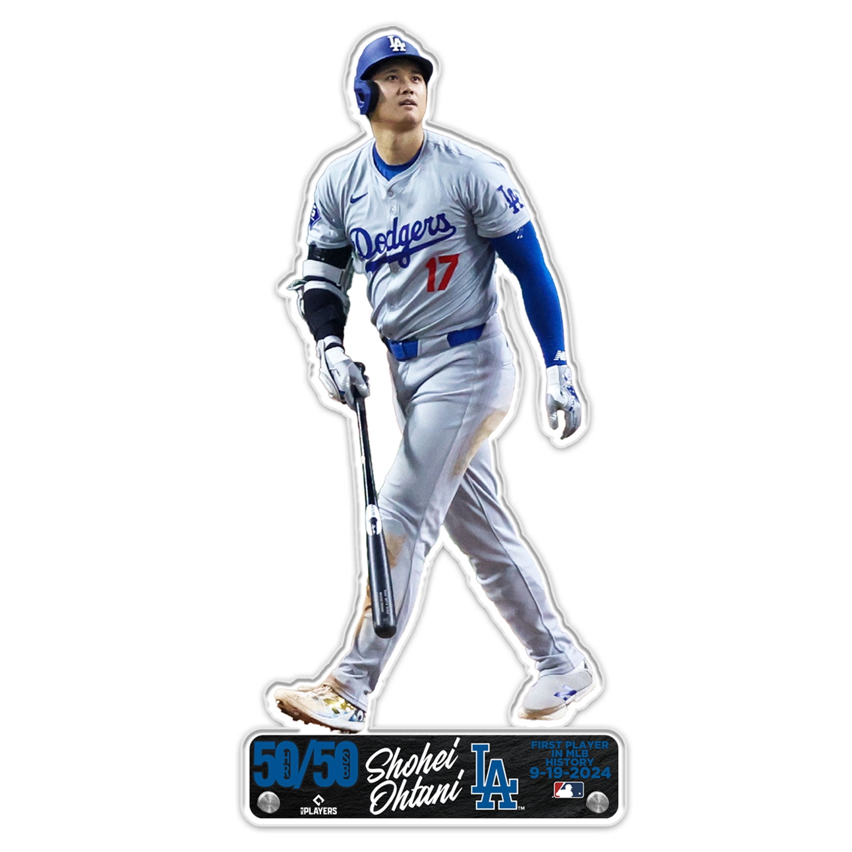 Shohei Ohtani Los Angeles Dodgers 17" Limited Edition 50/50 Acrylic ...
