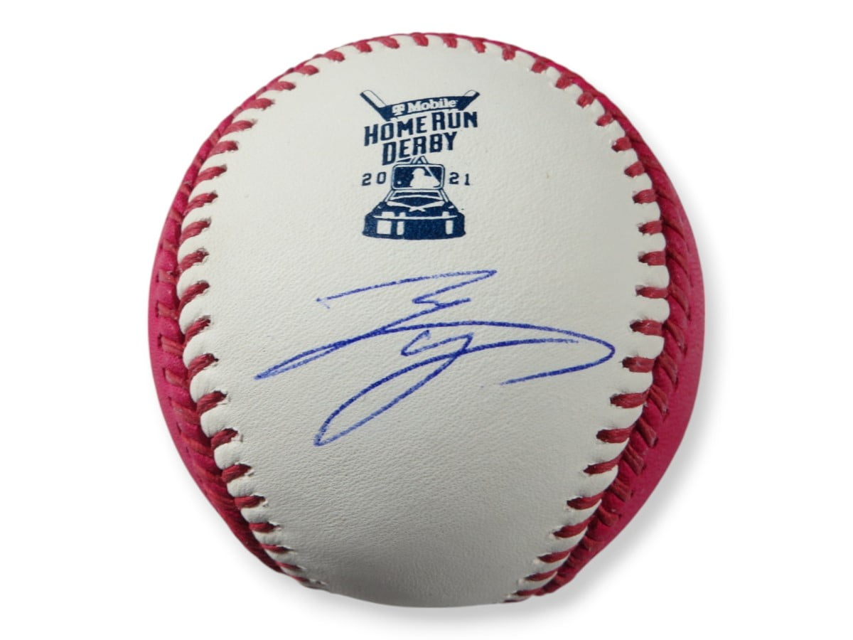 Shohei Ohtani Signed Autographed Baseball 2021 HR Derby Money Fanatics ...