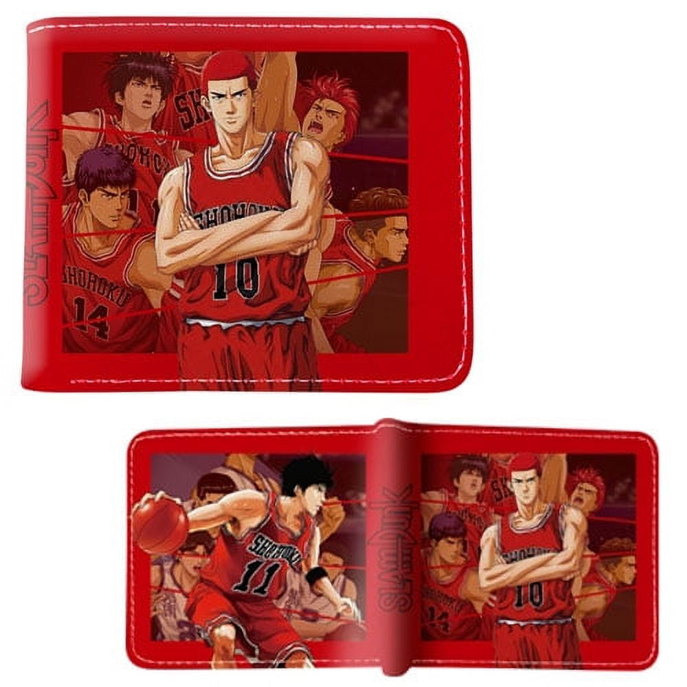 Shohoku High Team - Slam Dunk 4x5" Bi-Fold Wallet - Walmart.com