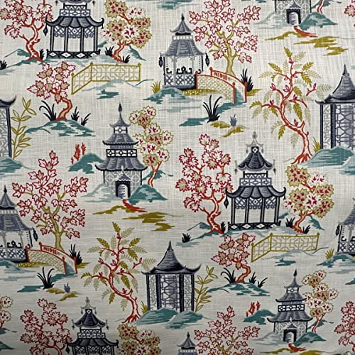 Asian Toile Fabric