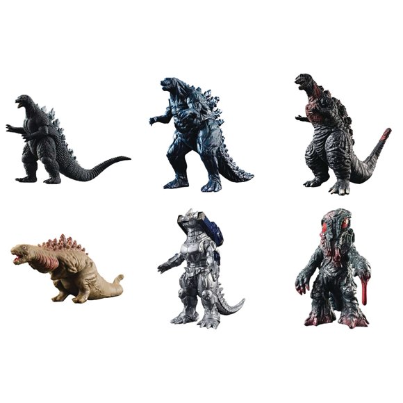Godzilla Mini Figures