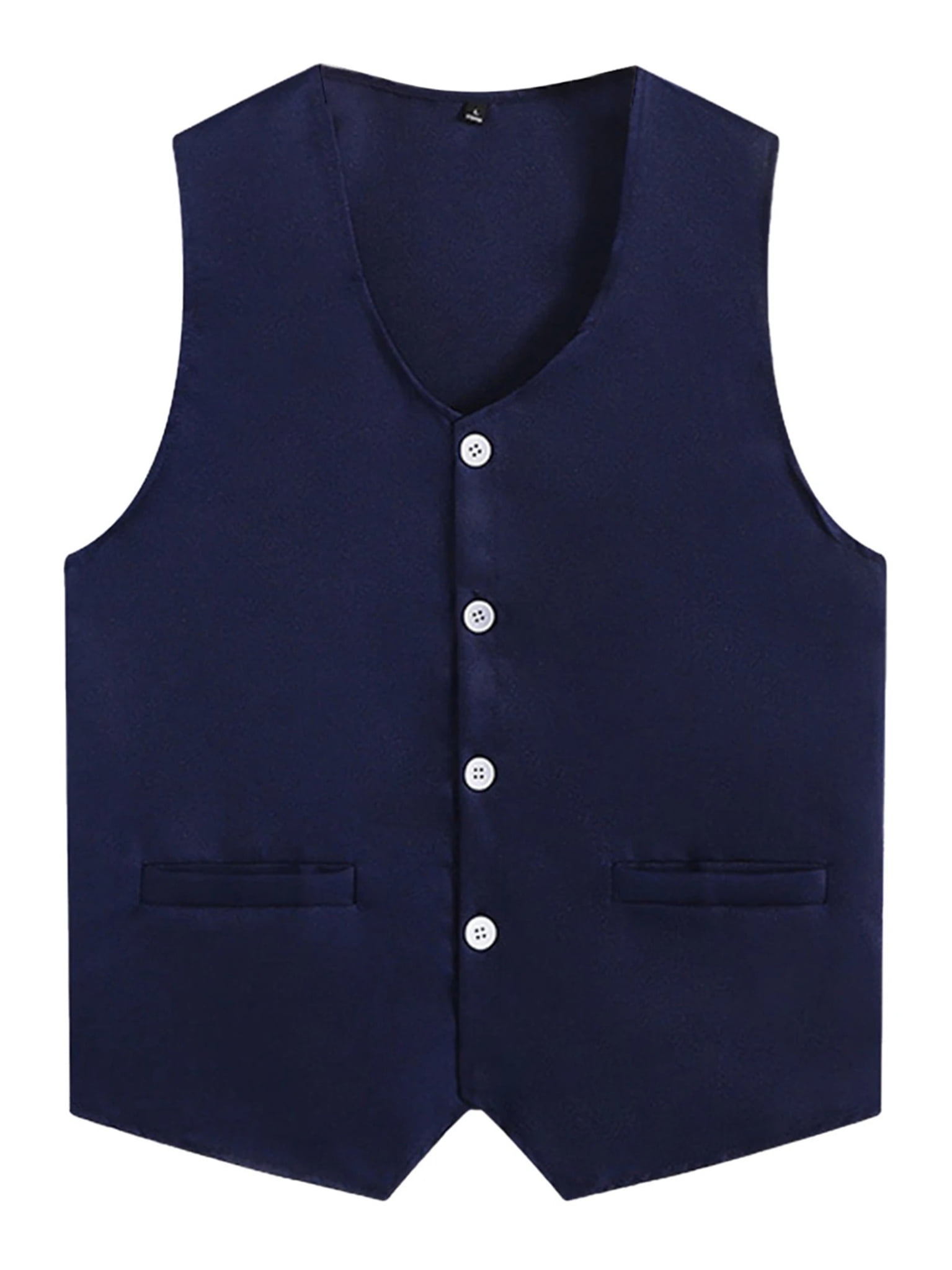 Sholeno Adult Volunteer Activity Vest Button Vest Waiter Work Wear ...