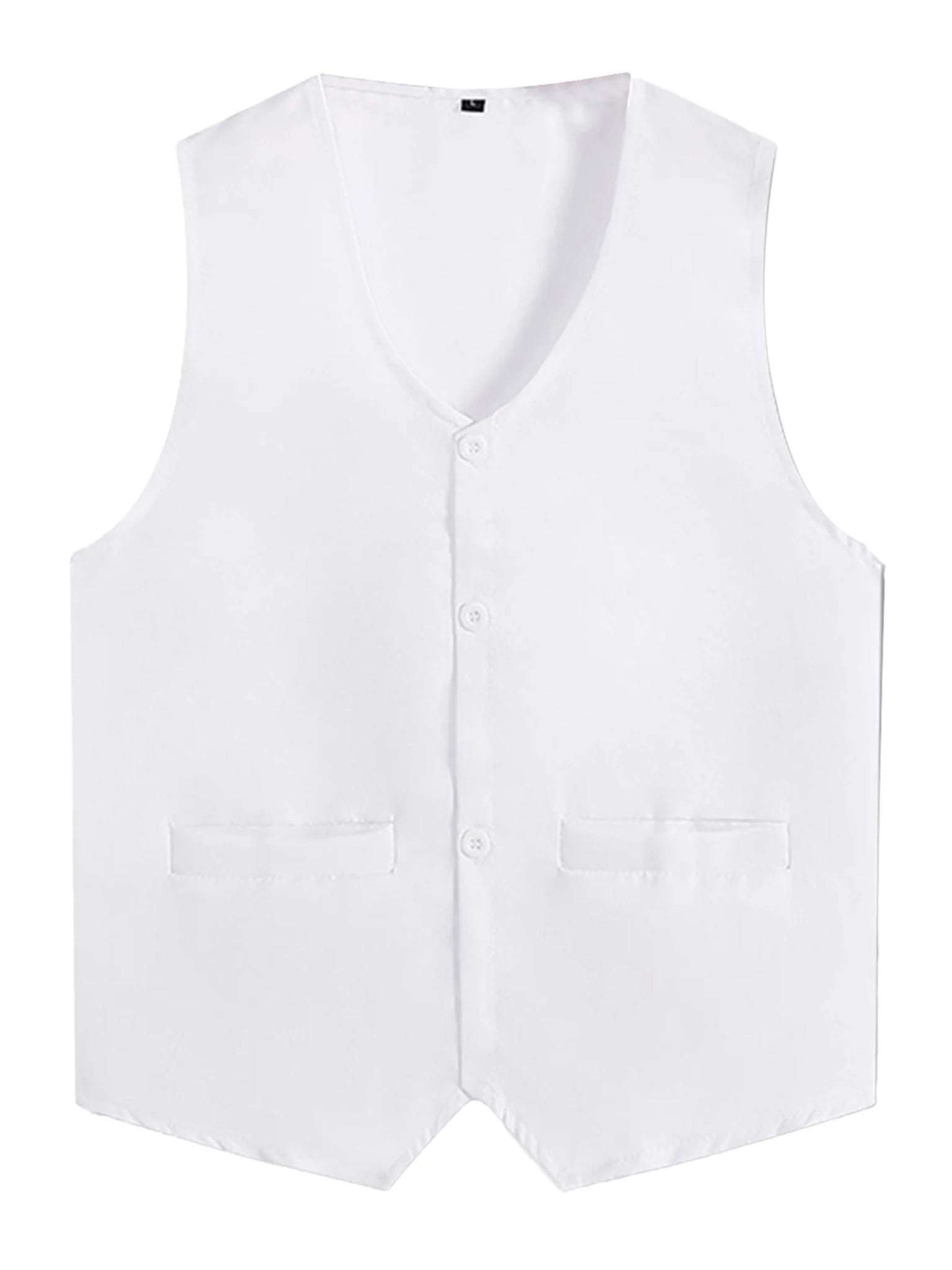 Sholeno Adult Volunteer Activity Vest Button Vest Waiter Work Wear ...