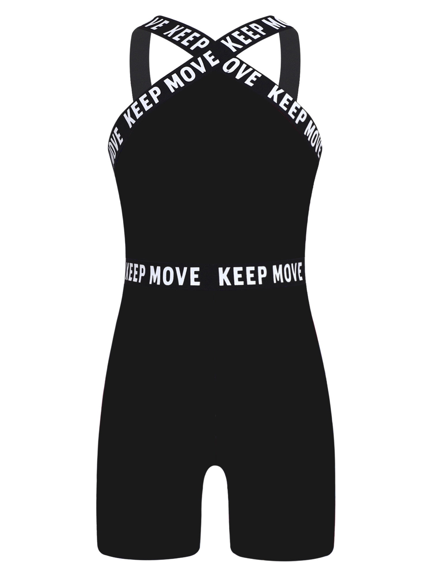 Sholeno Girls' One-Piece Swimsuit Front Crossover Swimwear Summer ...