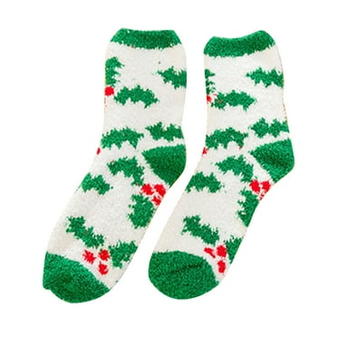 Zando Christmas Fuzzy Socks for Women Winter Cozy Socks Women Fuzzy ...