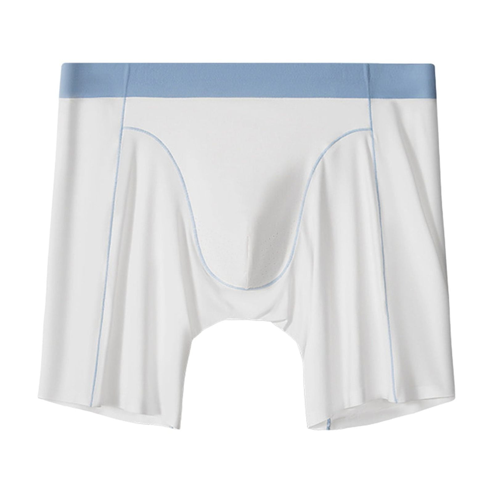 ShomPort Long Leg Boxer Briefs for Mens Seamless Full Coverage High ...