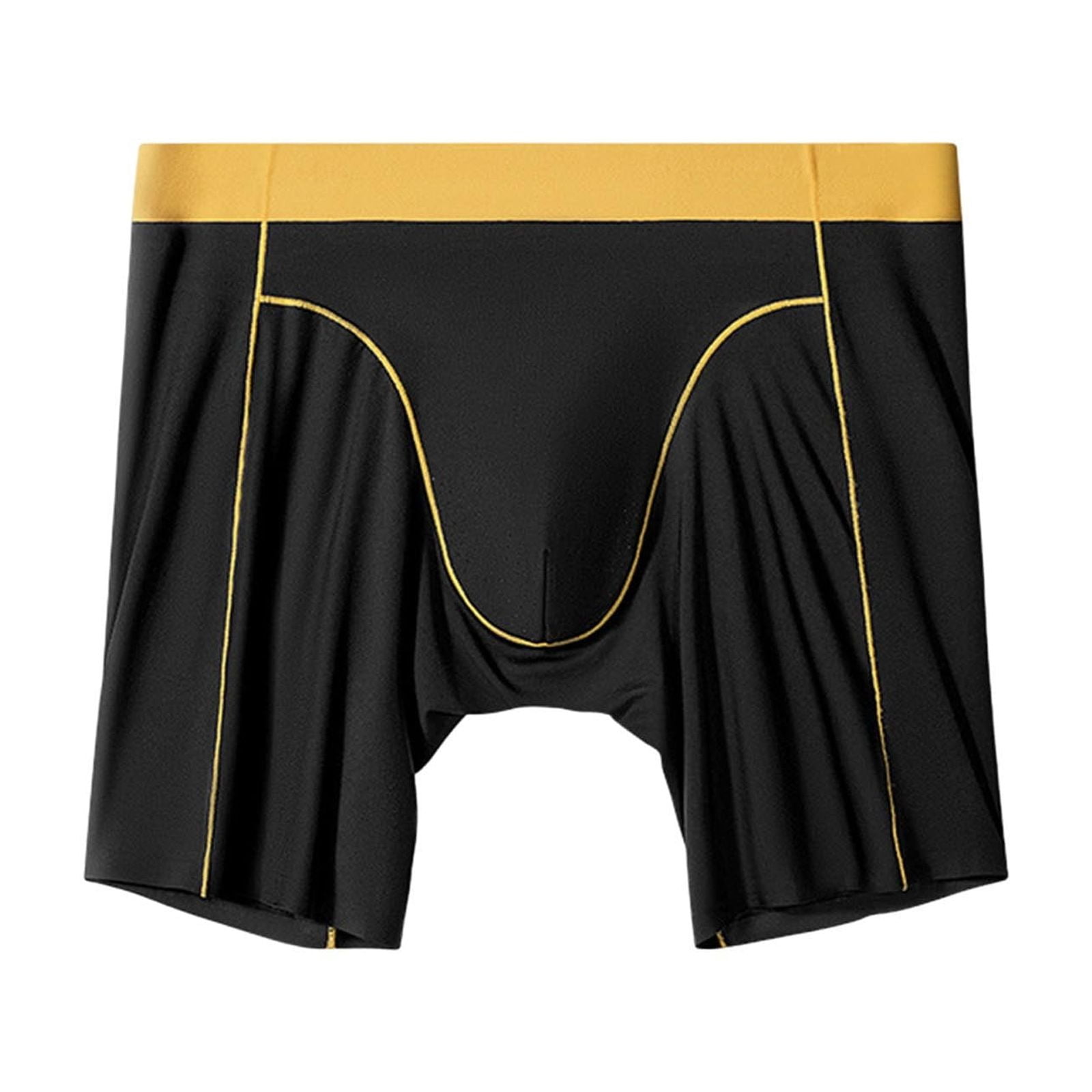 ShomPort Long Leg Boxer Briefs for Mens Seamless Full Coverage High ...