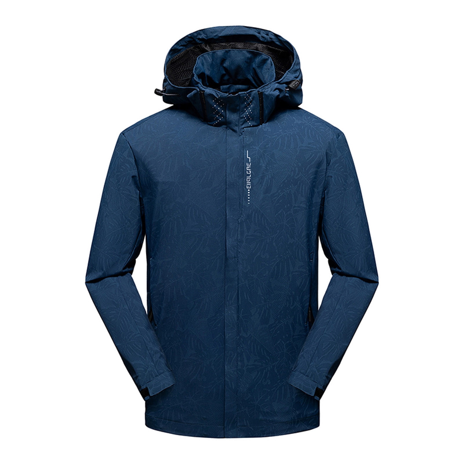 ShomPort Men's Winter Jacket with Hood Windbreaker Lightweight Wind ...