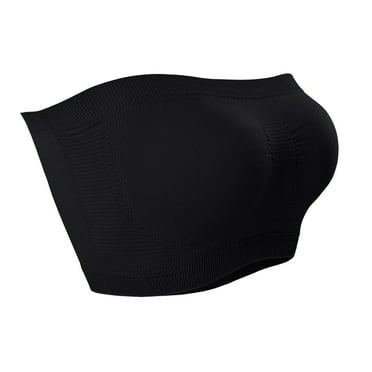 YouLoveIt Women's Bandeau Bra Lace Chest Wrap Floral Lace Tube Top Bra ...