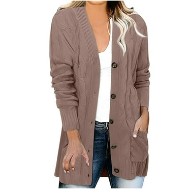 Cardigans for Women Button Up Open Front Cadigan Sweaters Floral Print ...