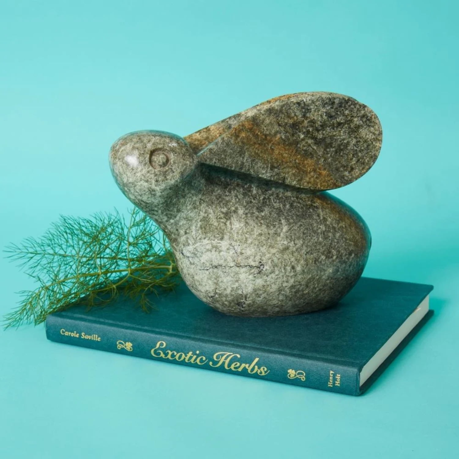 Shona Stone Small Rabbit Bunny Sculpture - Walmart.com