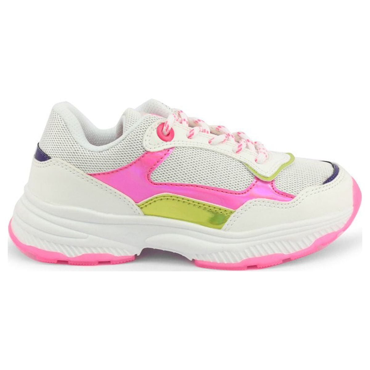 Shone White Running Shoes - Walmart.com