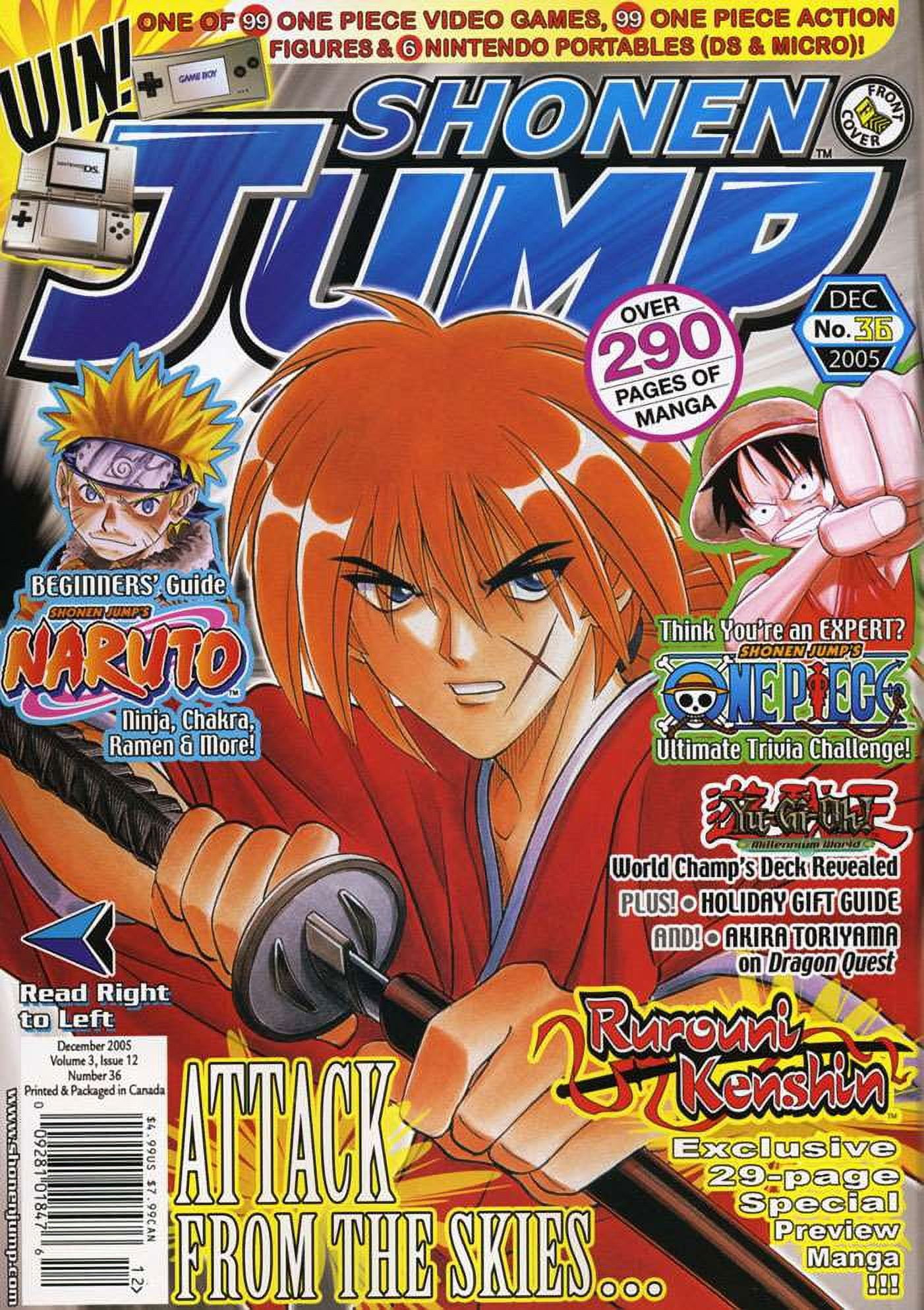 Shonen Jump #36 VF ; Viz Comic Book - Walmart.com