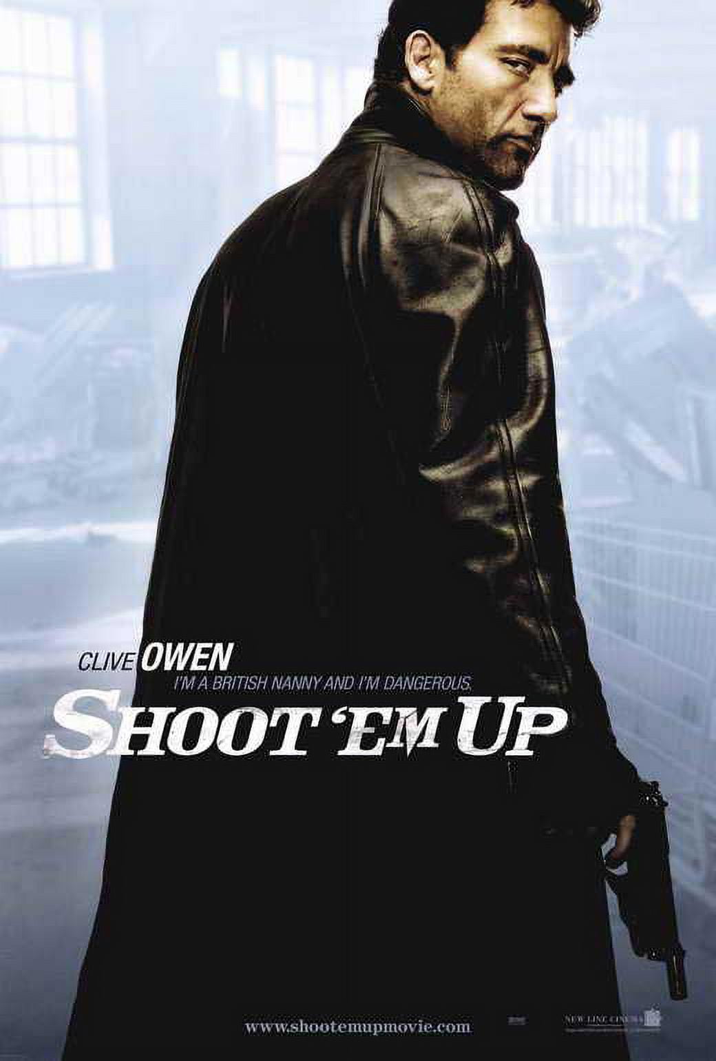 Shoot 'Em Up - movie POSTER (Style C) (27" x 40") (2007) - Walmart.com