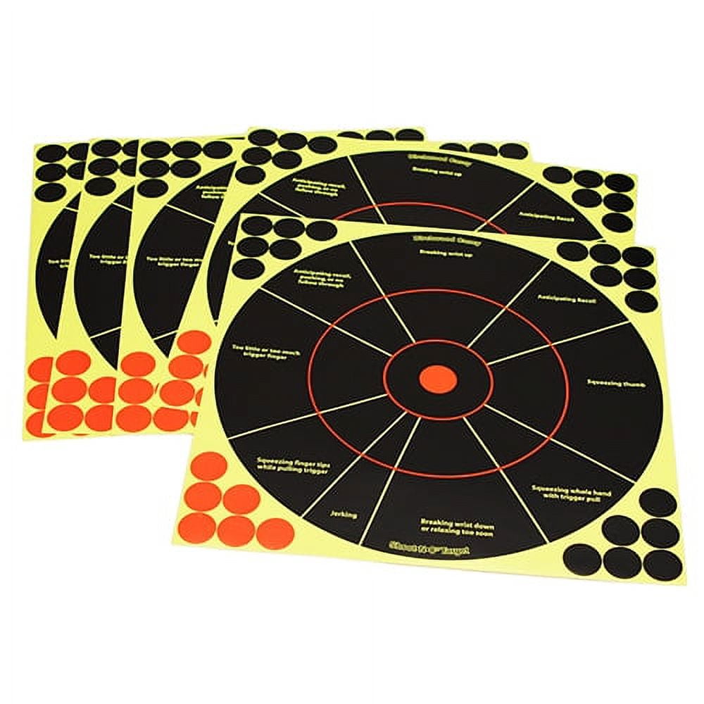 Birchwood Casey Shoot-N-C 12" Handgun Trainer Target - Highly Visible ...