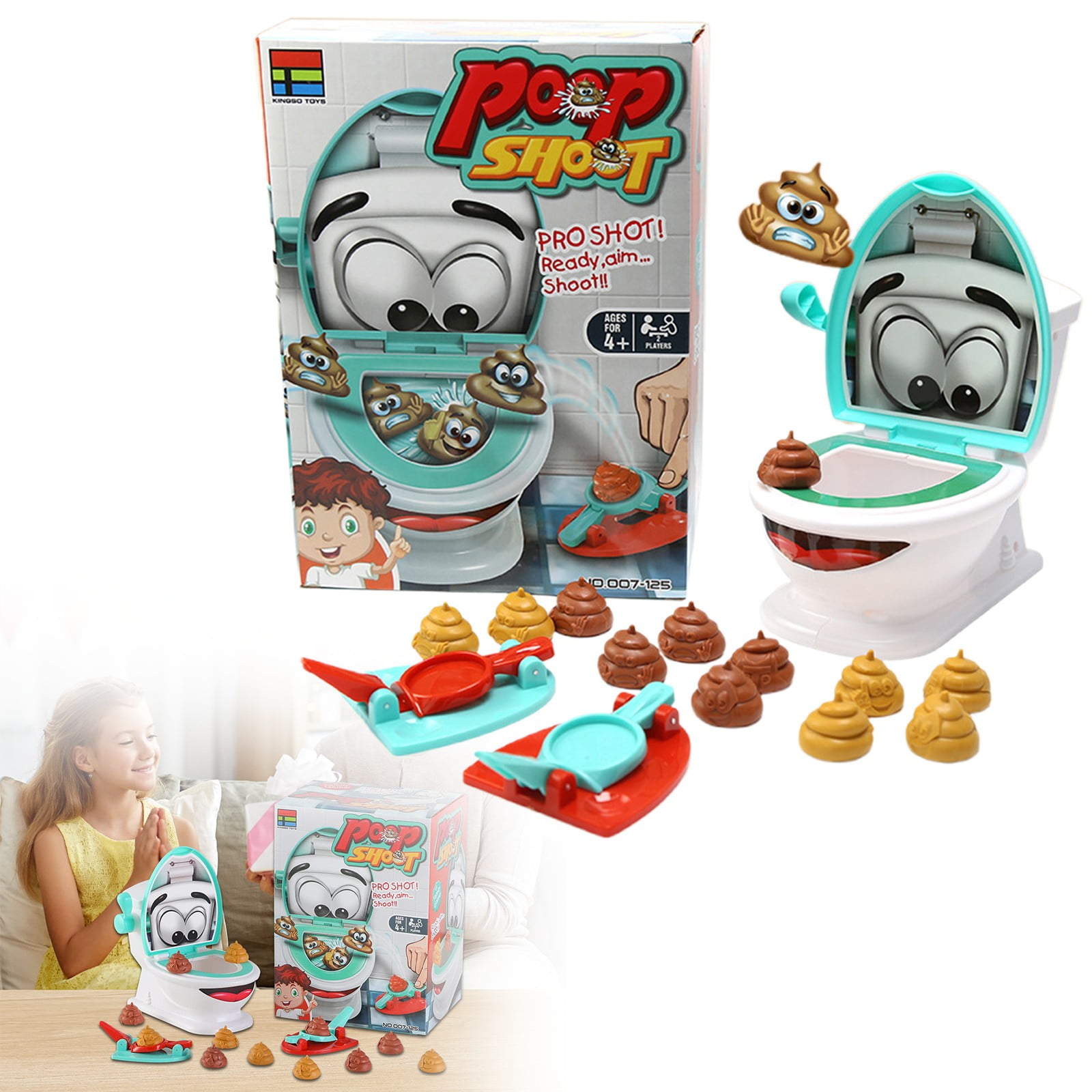 Shoot the Poop Creative Family Game Fast and Frenzied Poop Game ...