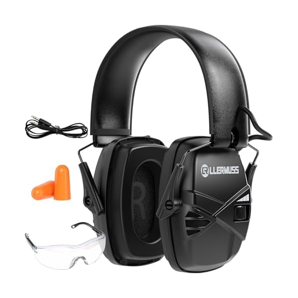 Shooting Eye and Ear Protection Electronic Foldable Hunting Hearing ...