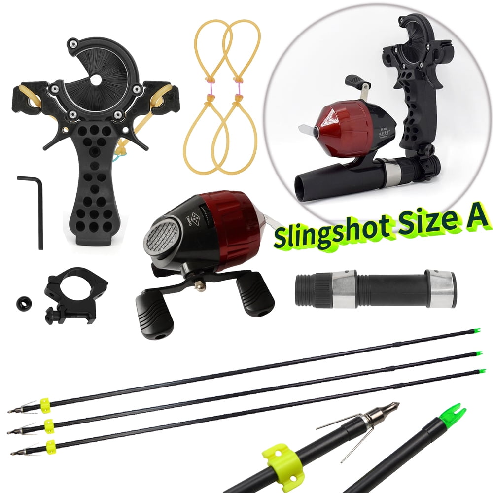 Shooting Fish Hunting Slingshot Archery with Arrows, Can Be Installed ...
