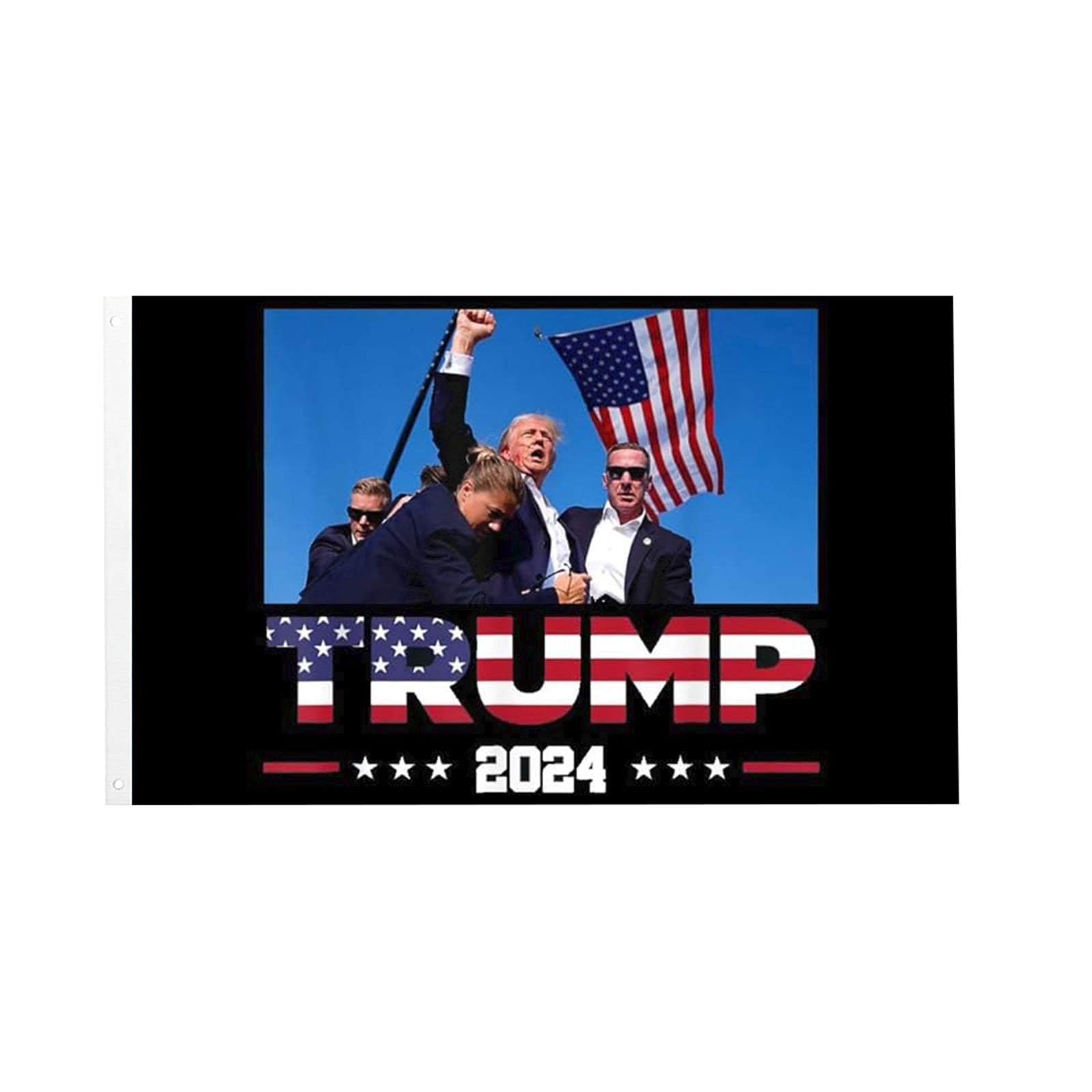 Shooting Flag Missed Me Flag 2024 Flag 3x5 Single Outdoor Flag Tapestry ...