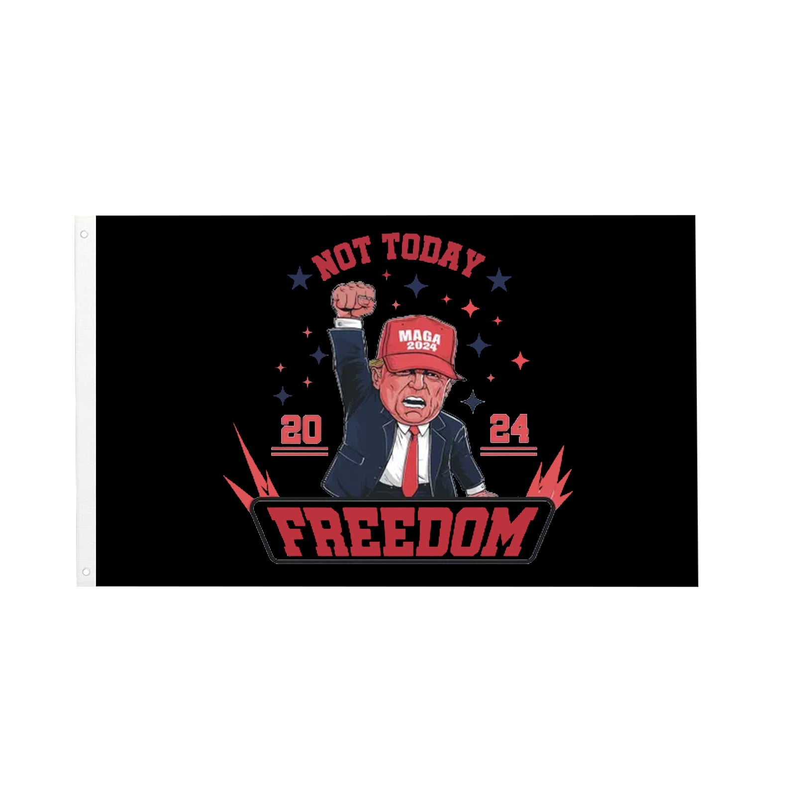 Shooting Flag Missed Me Flag 2024 Flag 3x5 Single Outdoor Flag Tapestry ...