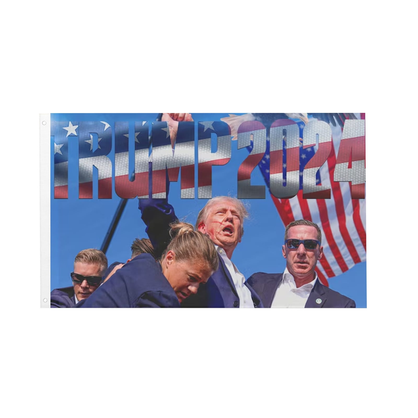 Shooting Flag Missed Me Flag 2024 Flag 3x5 Single Outdoor Flag Tapestry ...