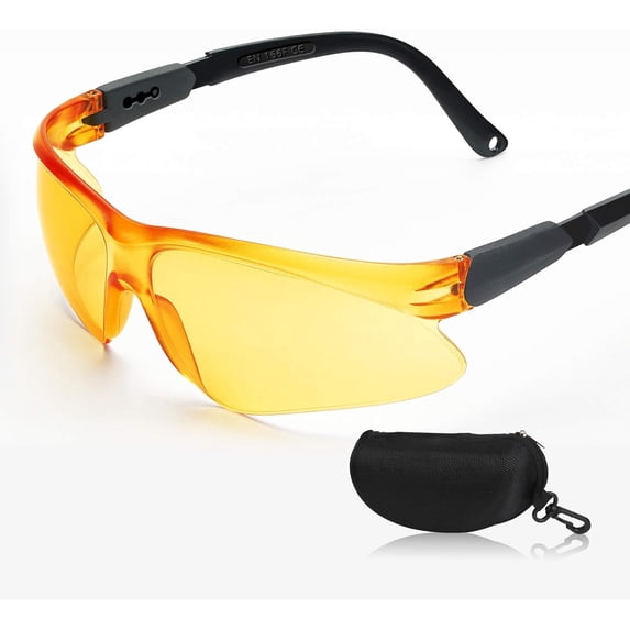 Shooting Glasses for Youth & Small Face Adults - Anti-Fog ANSI Z87.1 ...