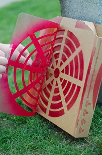 Shooting Gun Targets Stencils Super Bundle, 6 Designs, Reusable, Spray ...