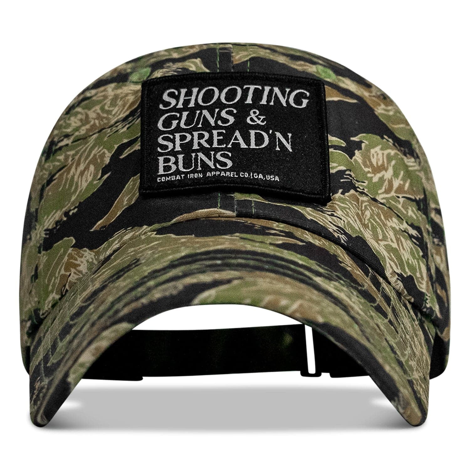 Shooting Guns & Spread'n Buns Patch Ripstop Low Pro Hat Original Tiger ...