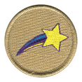 Shooting Star Scout Patrol Patch (Sew-on) - ClassB - Walmart.com