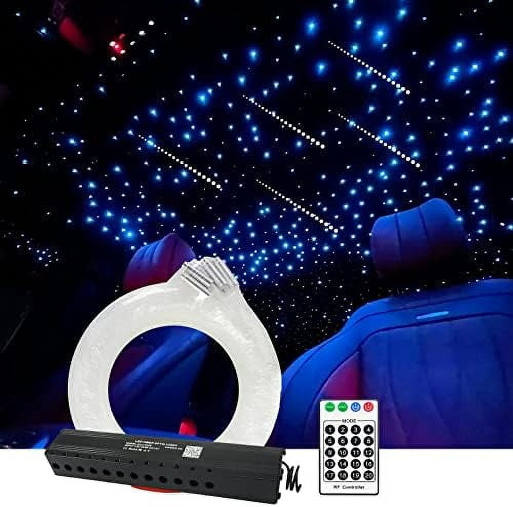 Shooting Stars Meteor Effect Fiber Optic Lights Kit,12 Holes LED Light ...