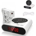Shooting Target Alarm Clock with Blaster | Digital Wake-Up Game Timer ...