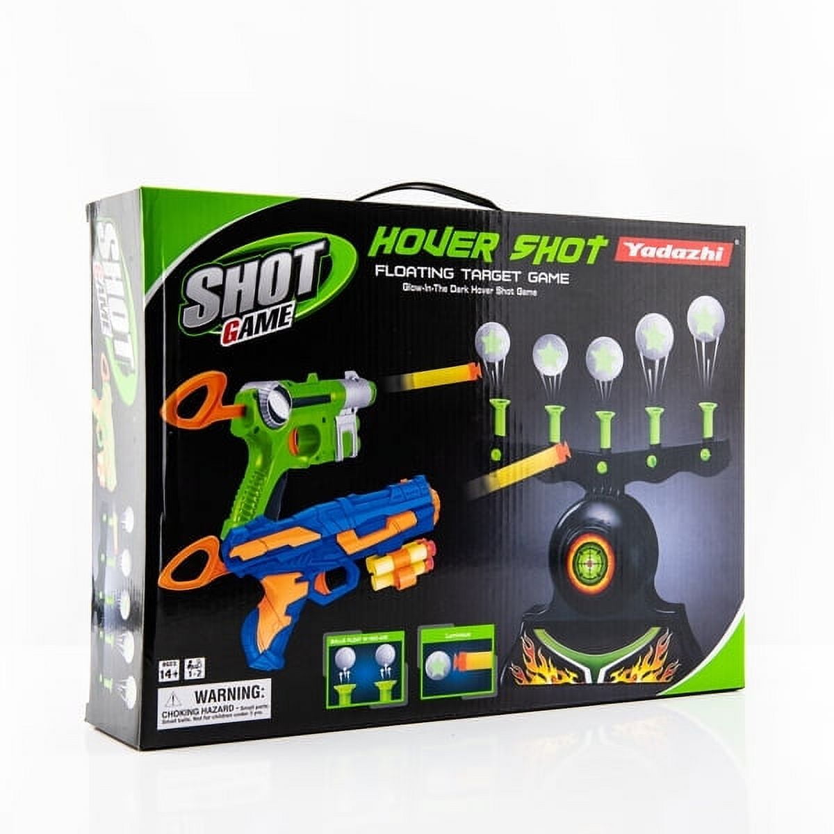 Shooting Targets for Nerf Guns Shooting Game Glow in The Dark Floating ...
