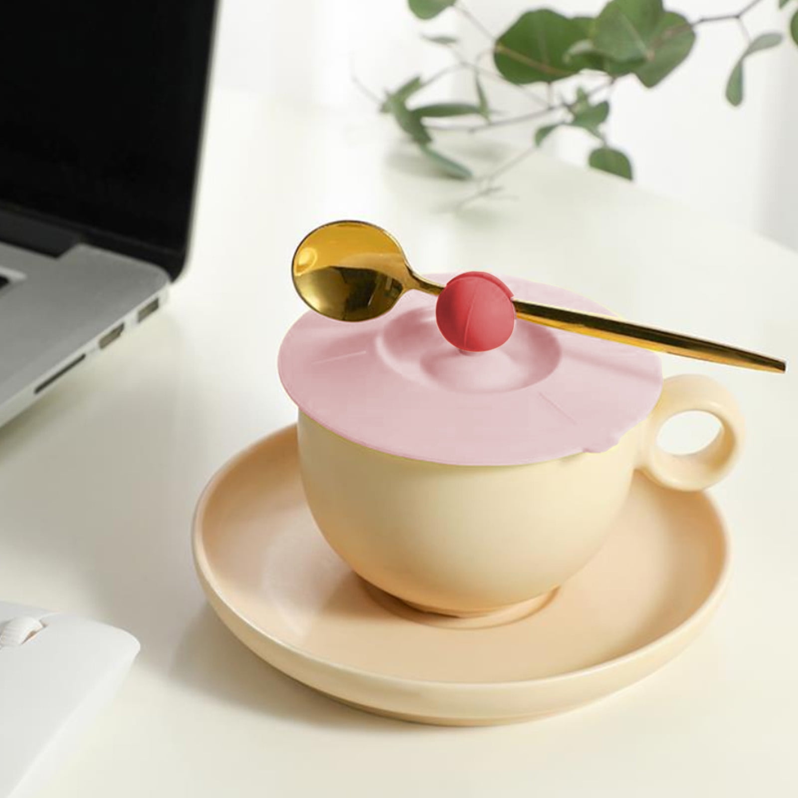 Shop Deals, Leakproof Mug Lid Cover, Universal Ceramic Glass Cup ...