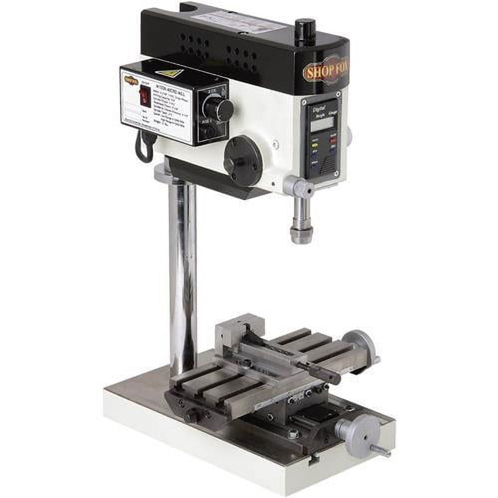Shop Fox Micro Milling Machine 110V 1/4Hp 1 Phase - Walmart.com