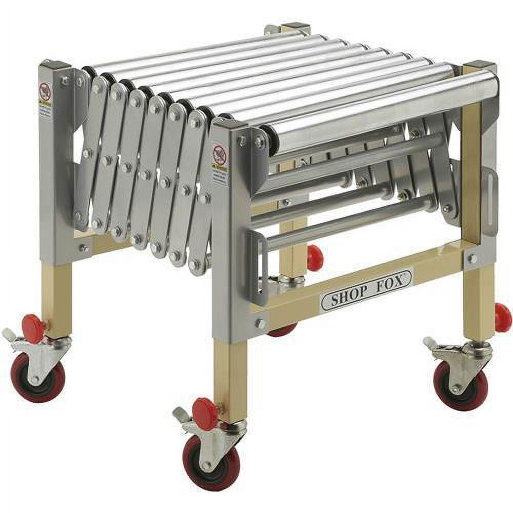 Shop Fox Adjustable Roller Table - Walmart.com