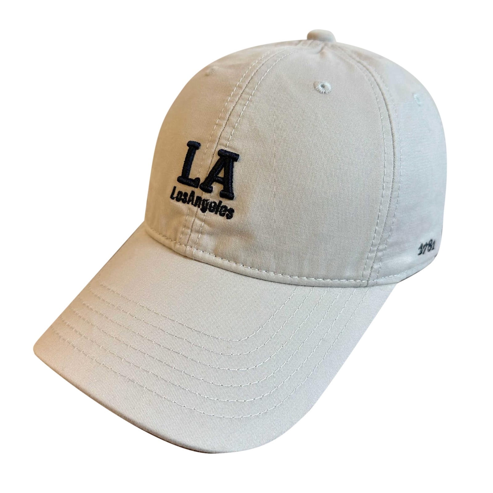 Shop LA State Acronym Embroidered Co Tton Hat Hat Organizer for ...