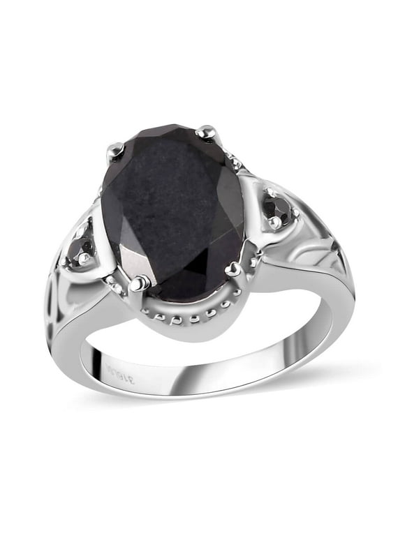 Black Spinel Rings