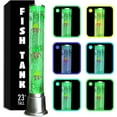 Electric Jellyfish Lamp Artificial Fake Fish Tank Aquarium Lamp with ...