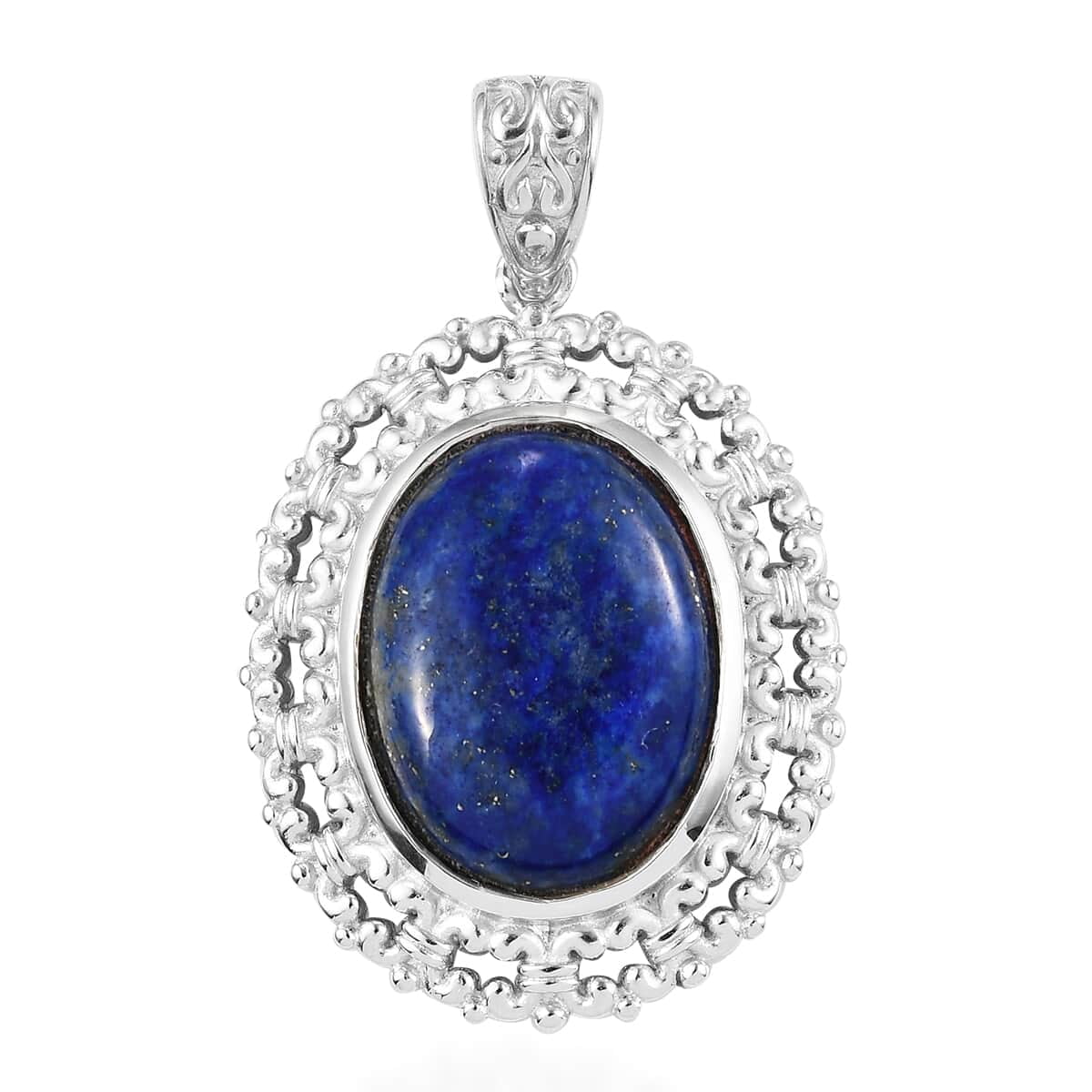 Shop LC Platinum Plated Lapis Lazuli Pendant for Women Jewelry Gifts ...