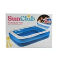 Shop LC Large Inflatable Rectangular Pool for Adults and Kids, Portable ...