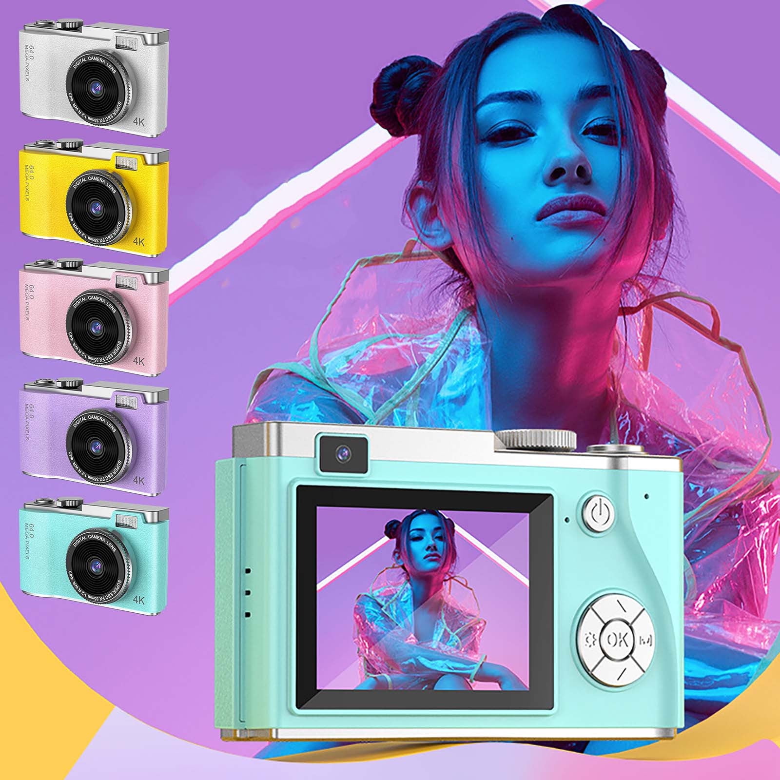 Shop Now, Hd Digital Camera, Dual Lens Learner Camera, No Card ...